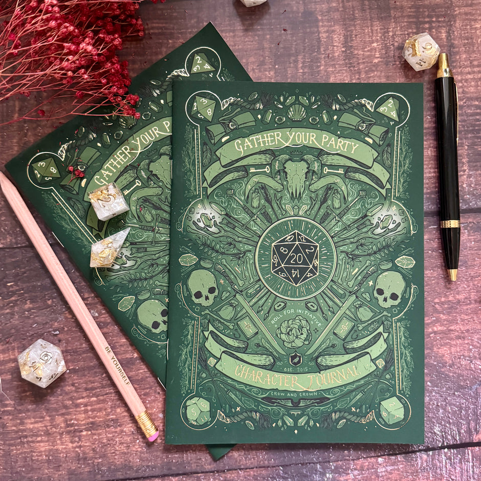 Crow & Crown: Tabletop Publishing